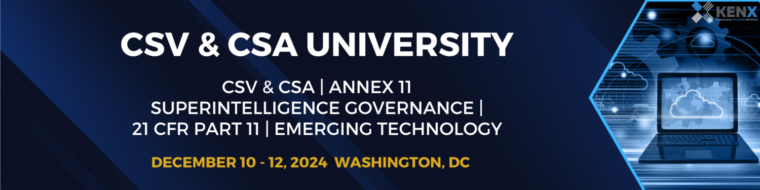 CSV & CSA University | KENX