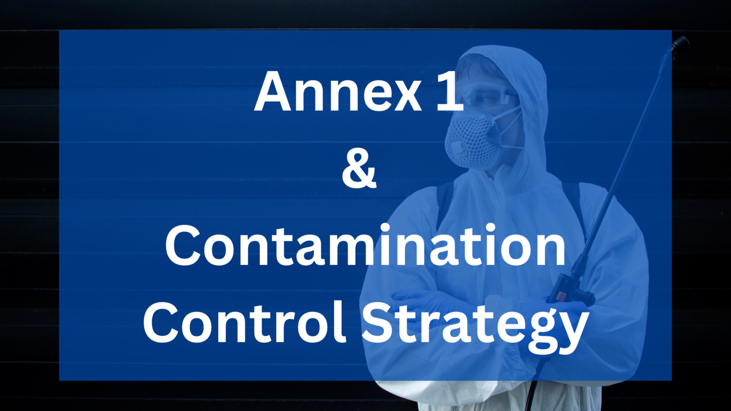 Annex 1 And Contamination Control Strategy Kenx