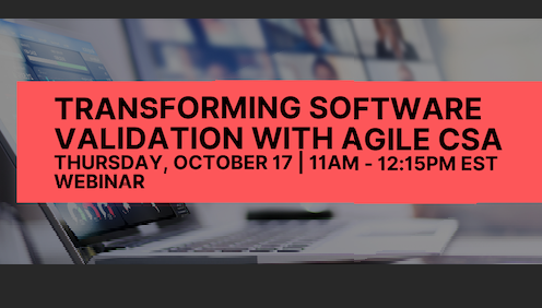 Transforming Software Validation with Agile CSA | KENX