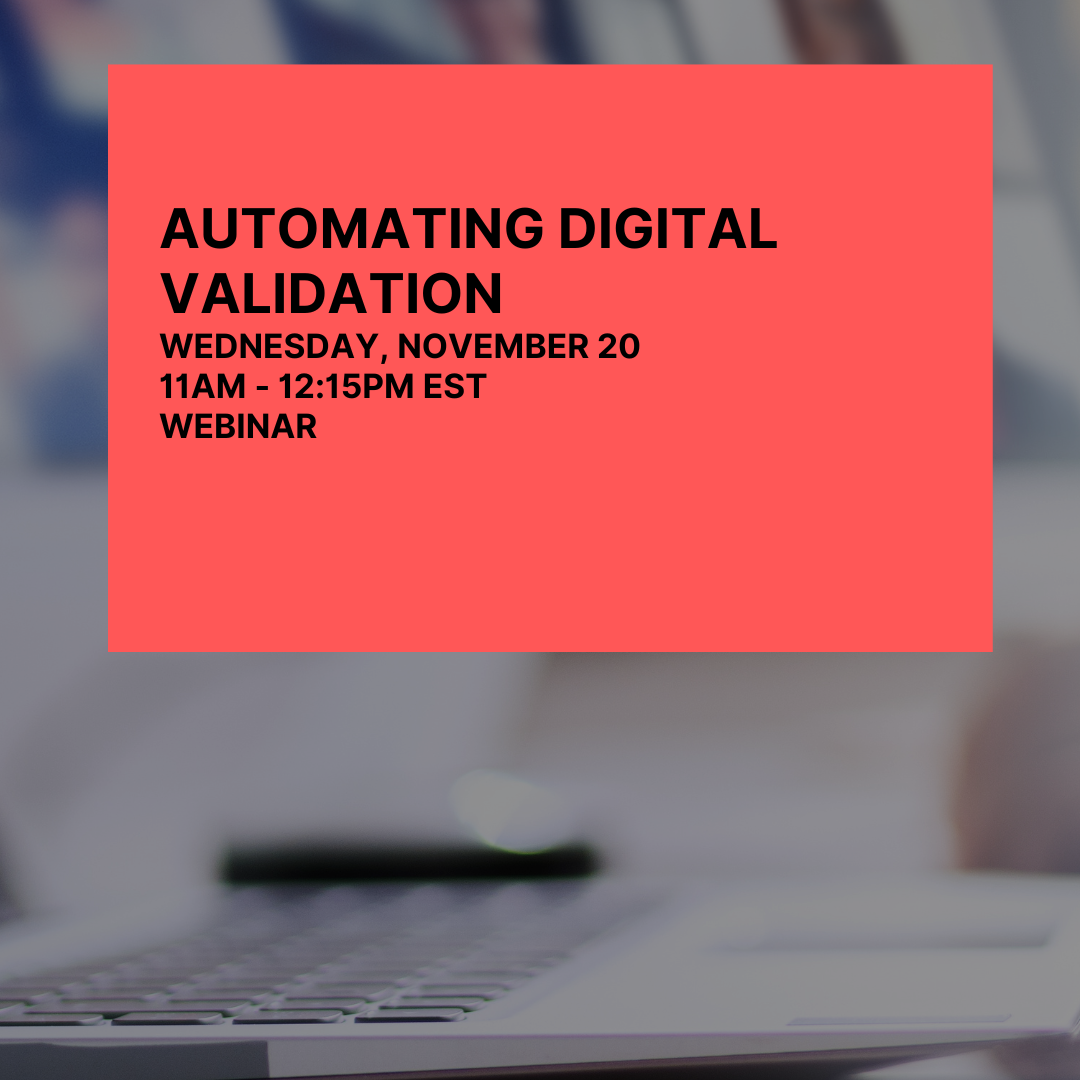Automating Digital Validation Kenx