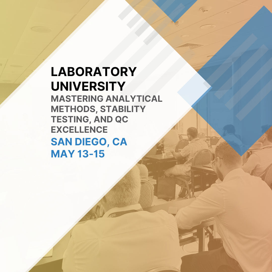 Laboratory University- Mastering Analytical Methods, Stability Testing ...