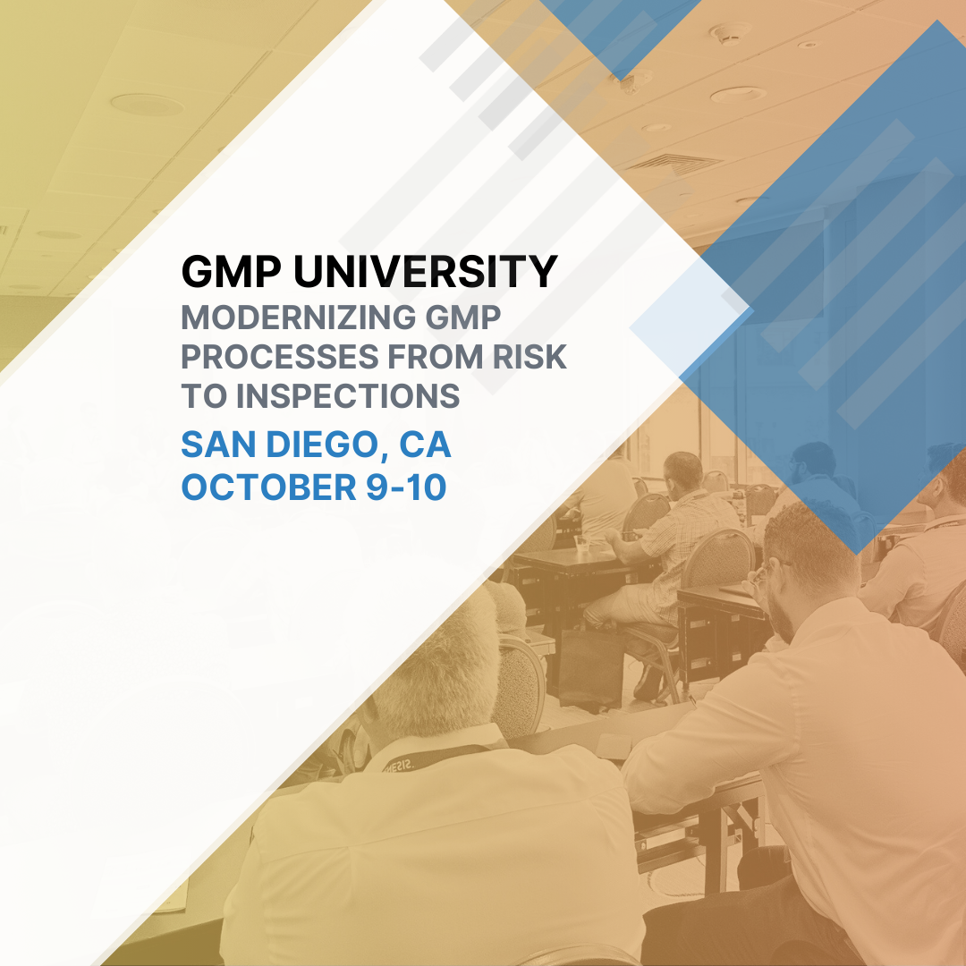 GMP University: Modernizing GMP Processes from Risk to Inspections | KENX